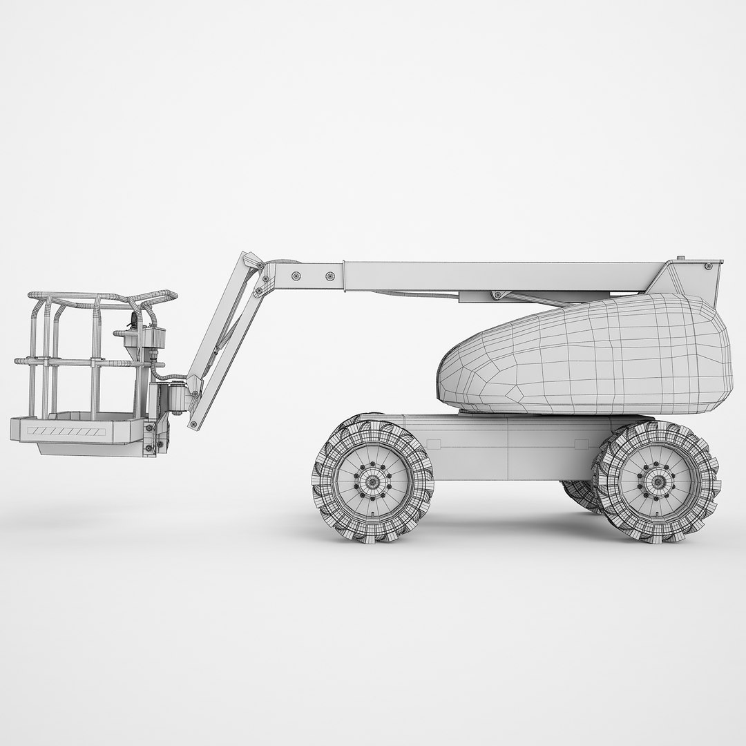 Telescopic Boom Lift 3D Model - TurboSquid 1170001