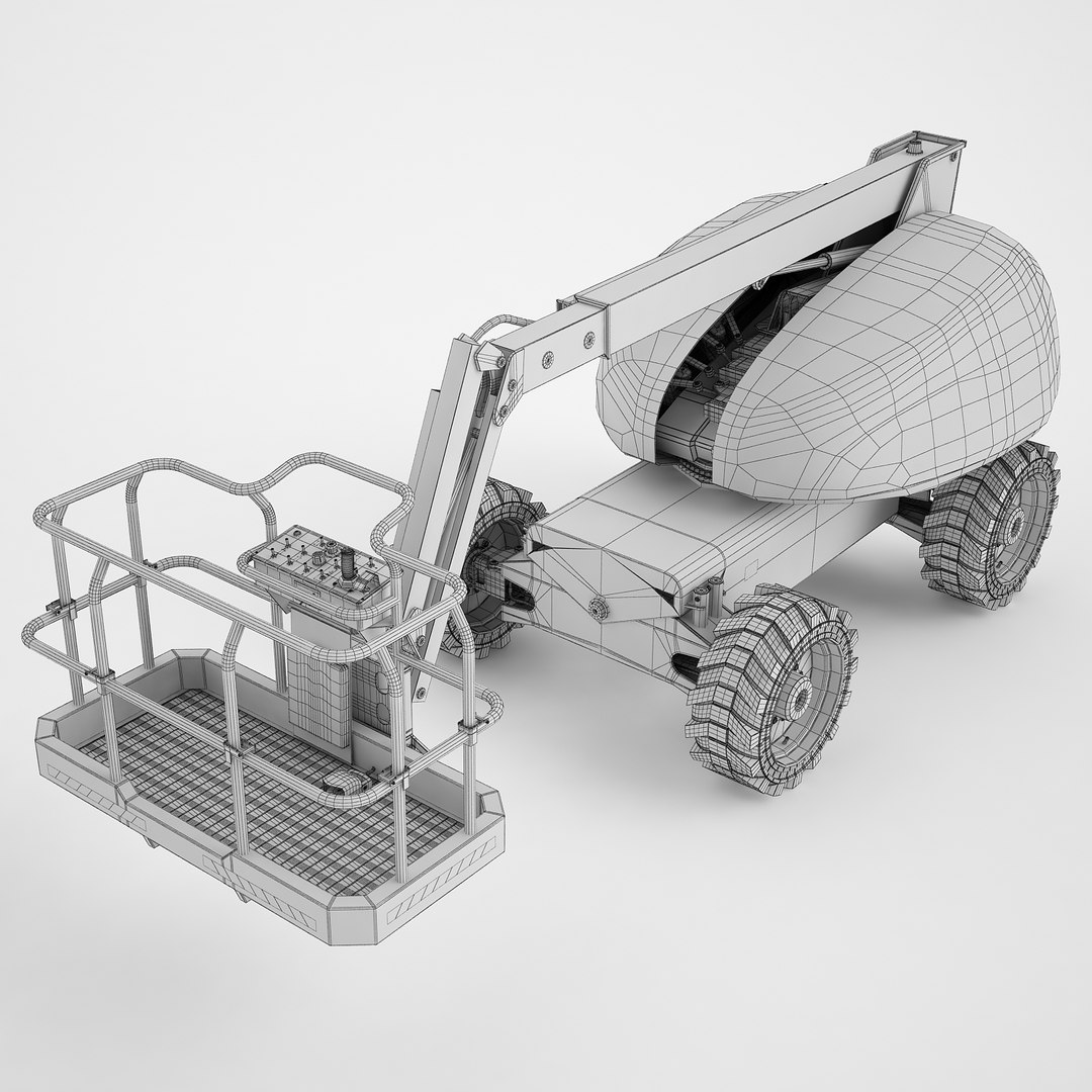 Telescopic Boom Lift 3D Model - TurboSquid 1170001
