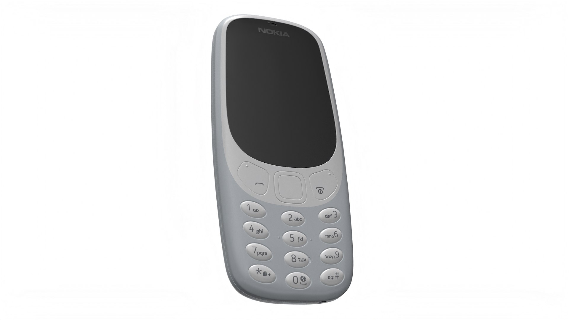 3D Nokia 3310 New Grey - TurboSquid 2269676