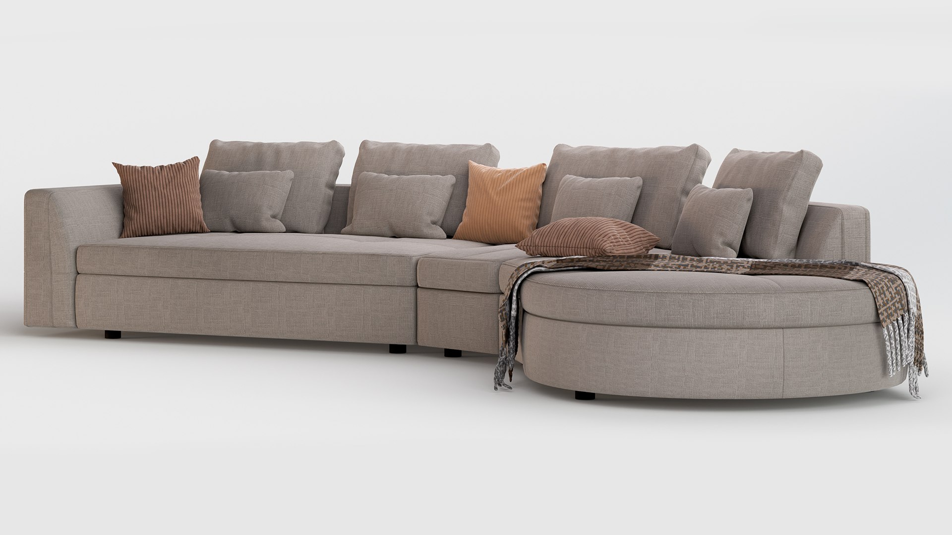 3D BoConcept Bergamo - TurboSquid 2198466