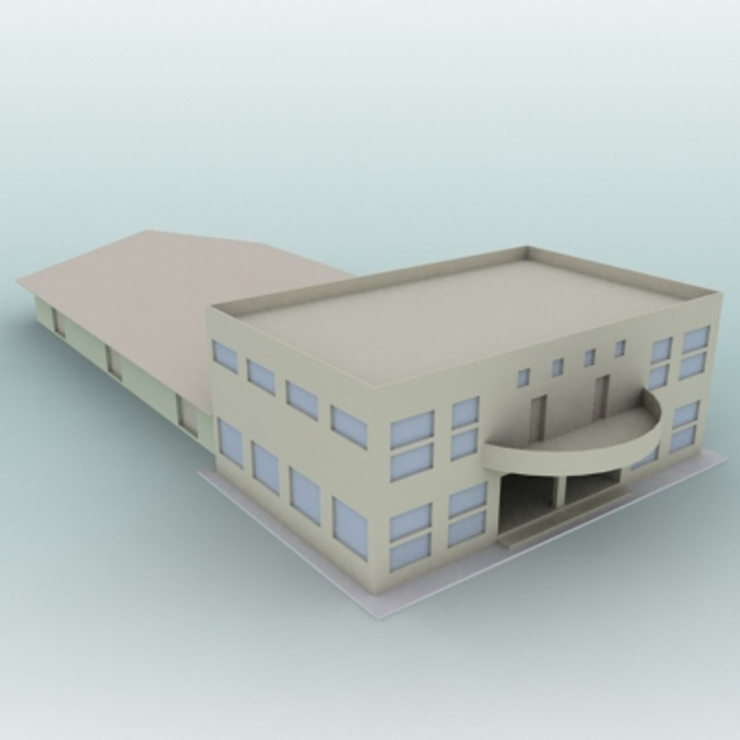 3d Model Of Building