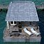 3d Model Modeled Floating House