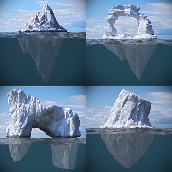 3d model iceberg gate