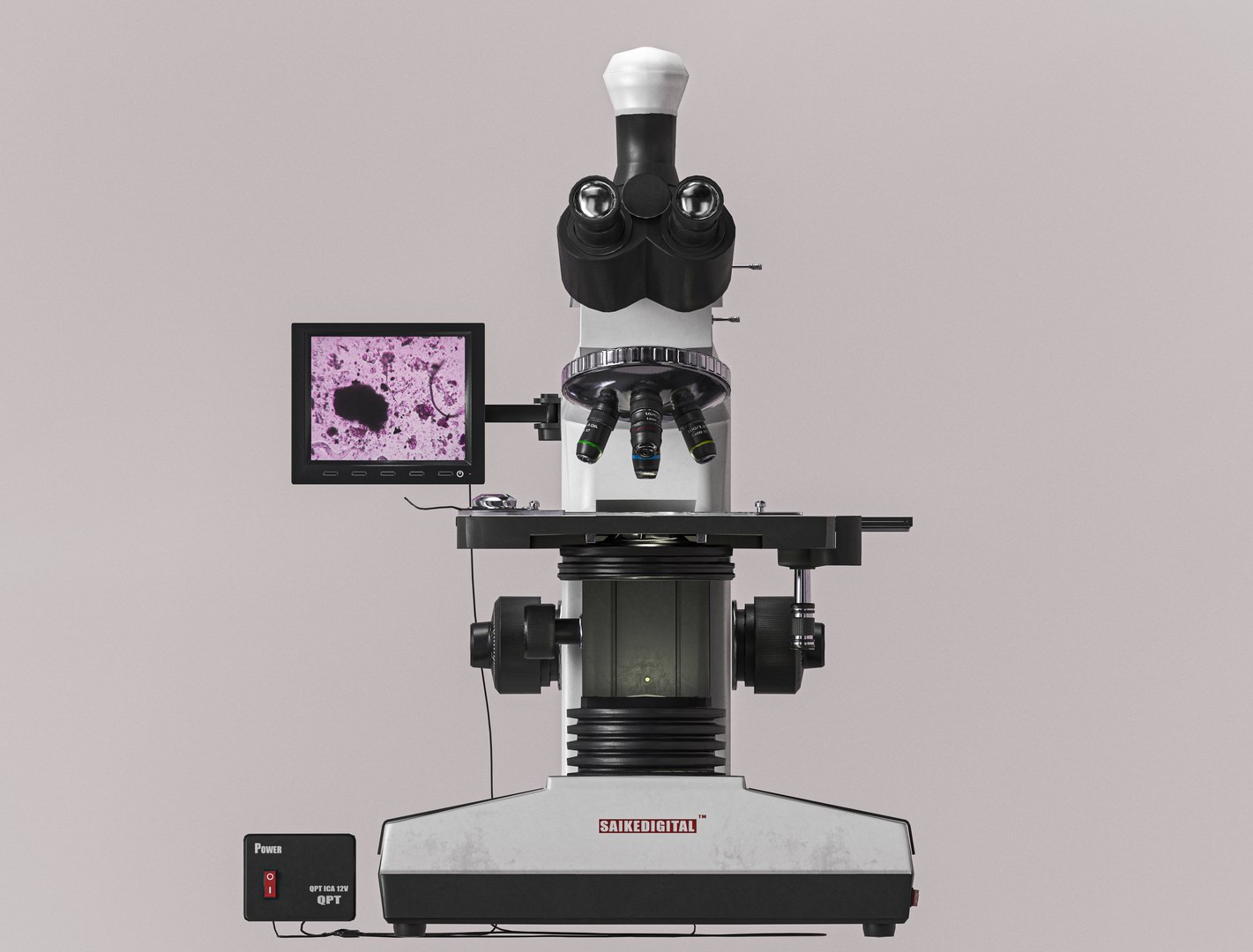 Laboratory Microscope Low Poly 3D - TurboSquid 1807546