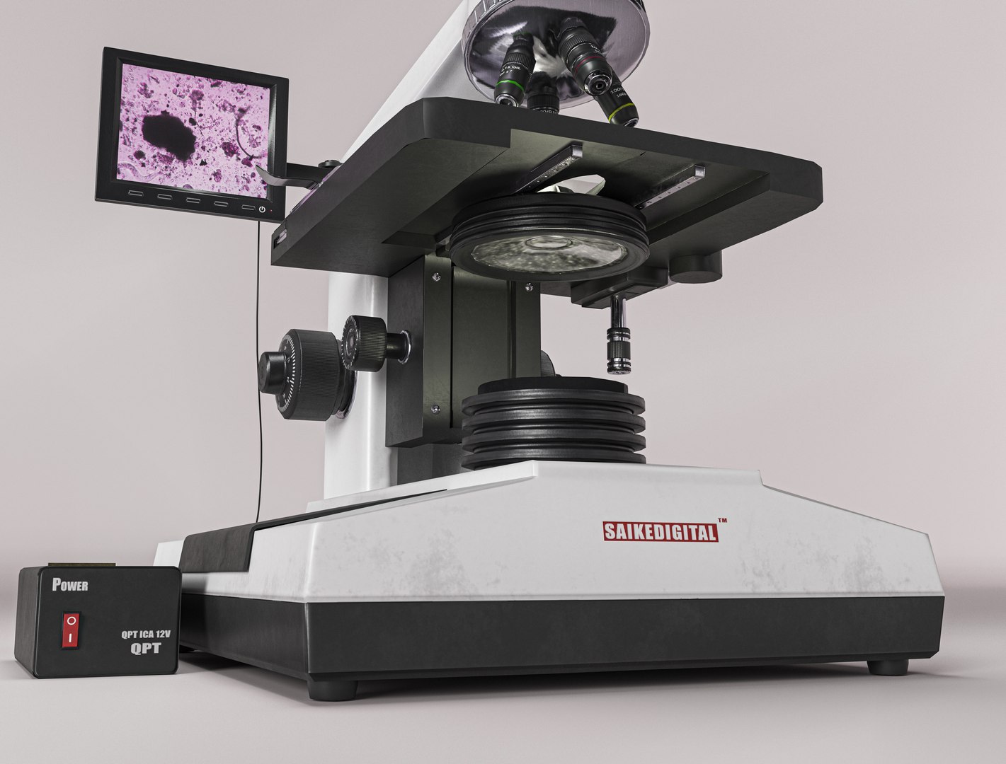 Laboratory Microscope Low Poly 3D - TurboSquid 1807546