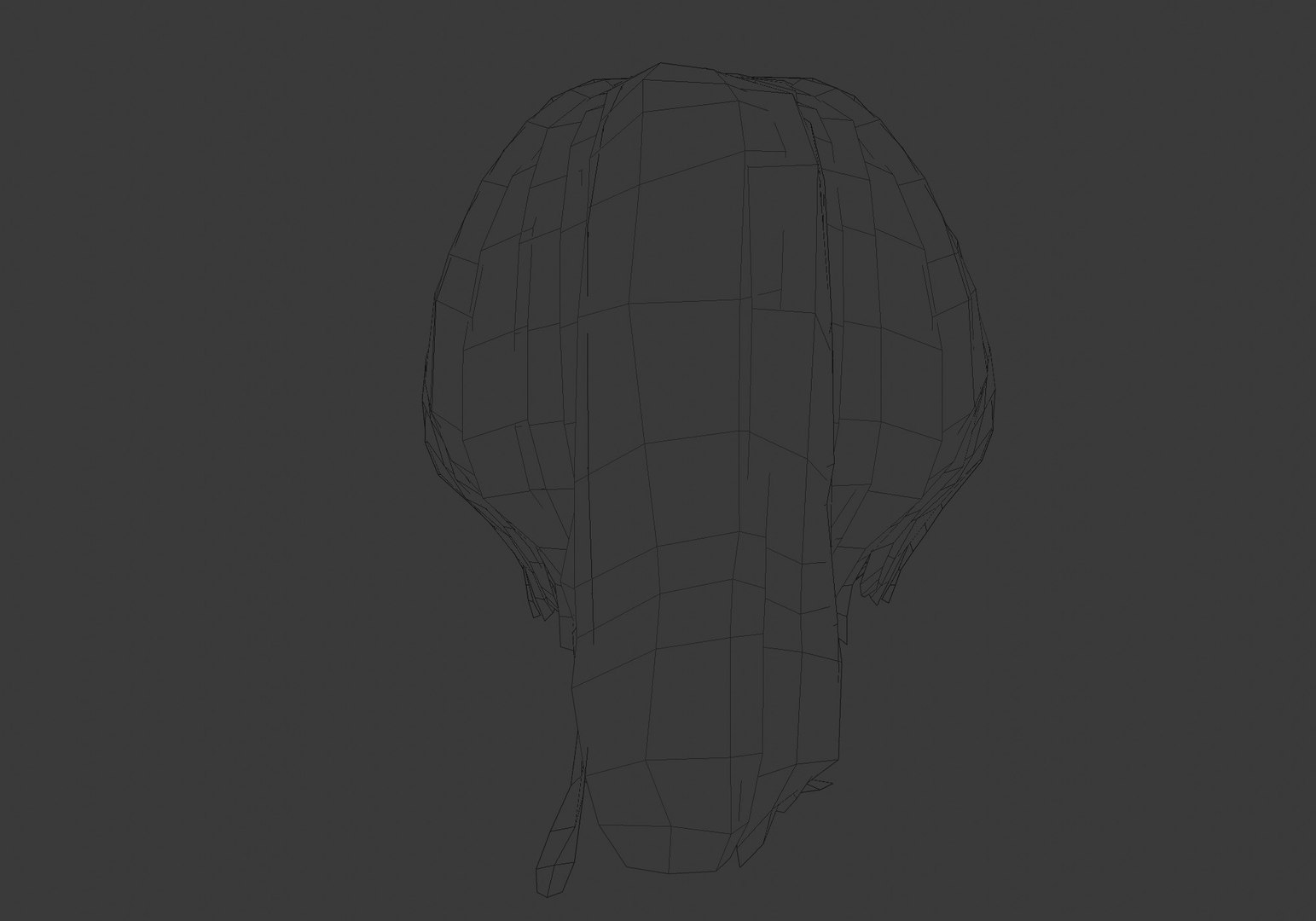 3D Hairstyle In 4 Colors - TurboSquid 1899393