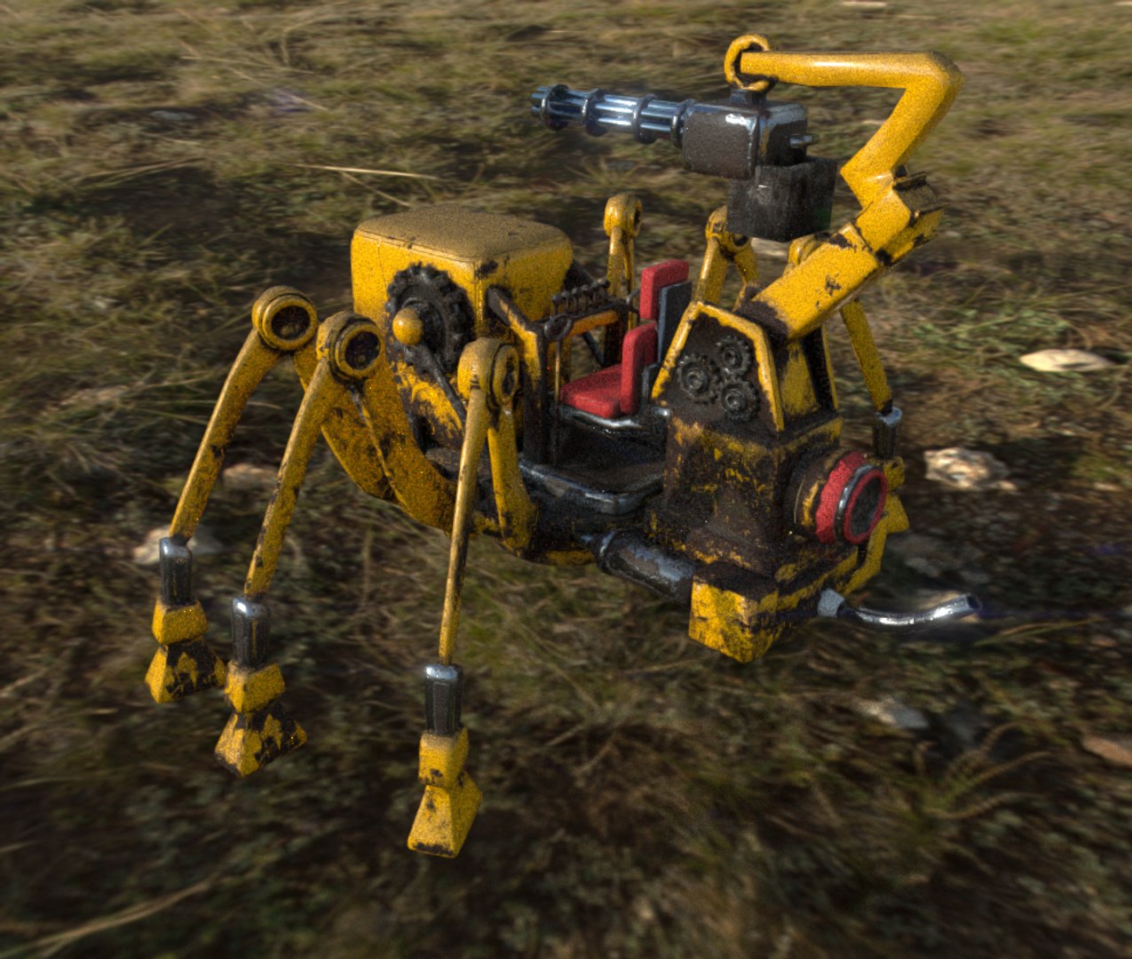 Robot Crawler Scorpion 3D Model - TurboSquid 1361397