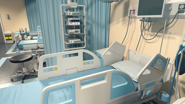 Icu scene model - TurboSquid 1533489