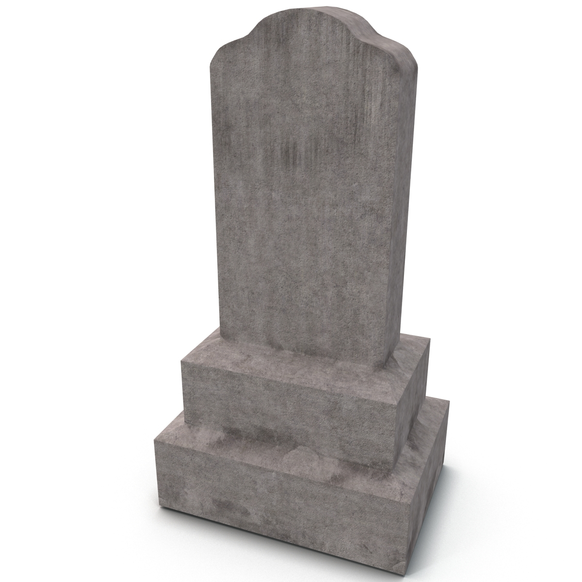 cemetery graves set 3d model
