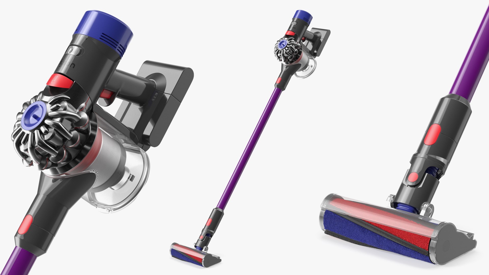 3D Dyson V8 Absolute Pro Rigged Model - TurboSquid 2306803