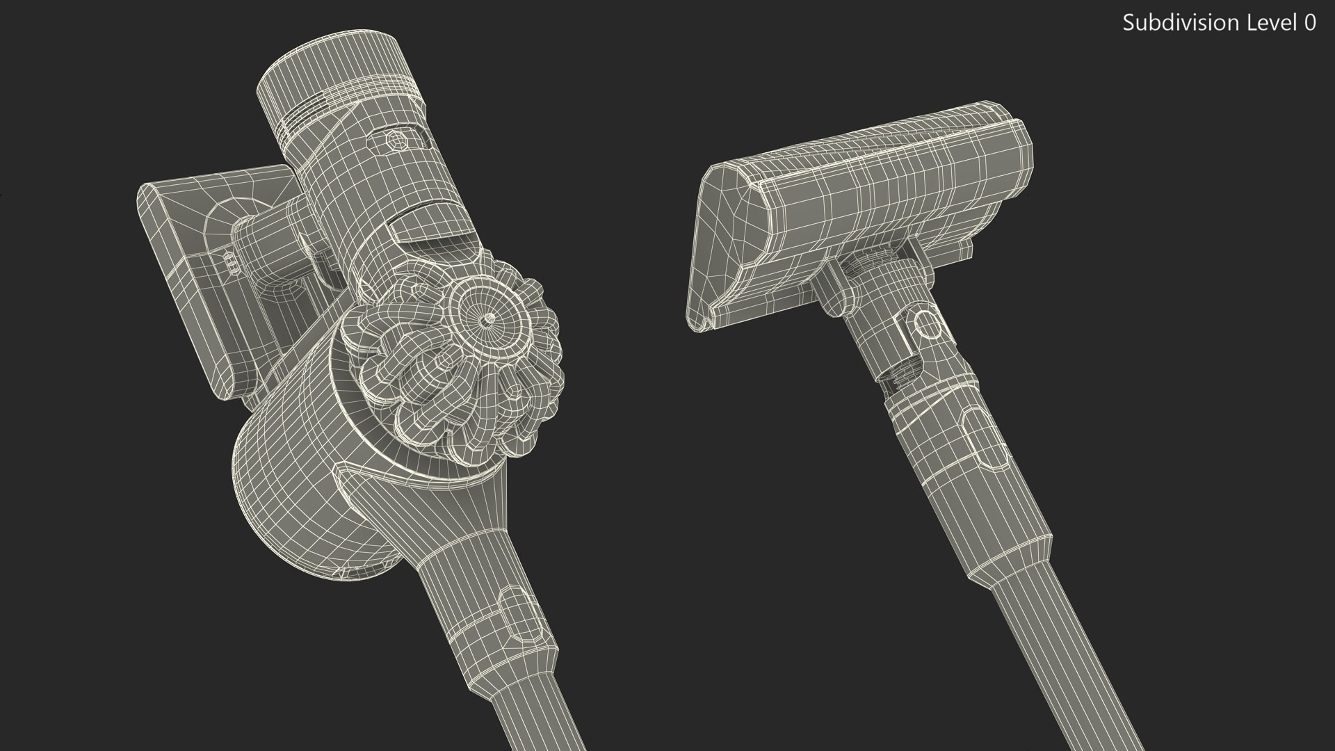 3D Dyson V8 Absolute Pro Rigged Model - TurboSquid 2306803
