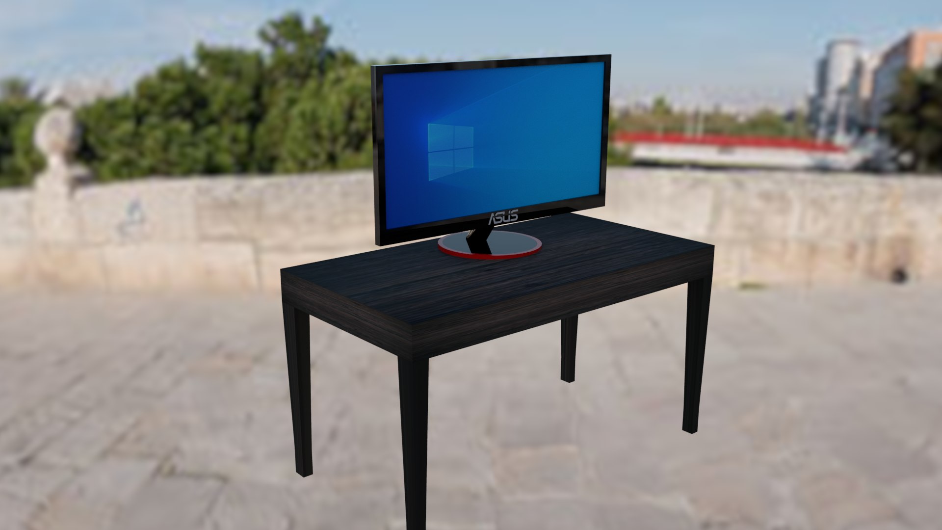 3D Model Asus Monitor - TurboSquid 1519579