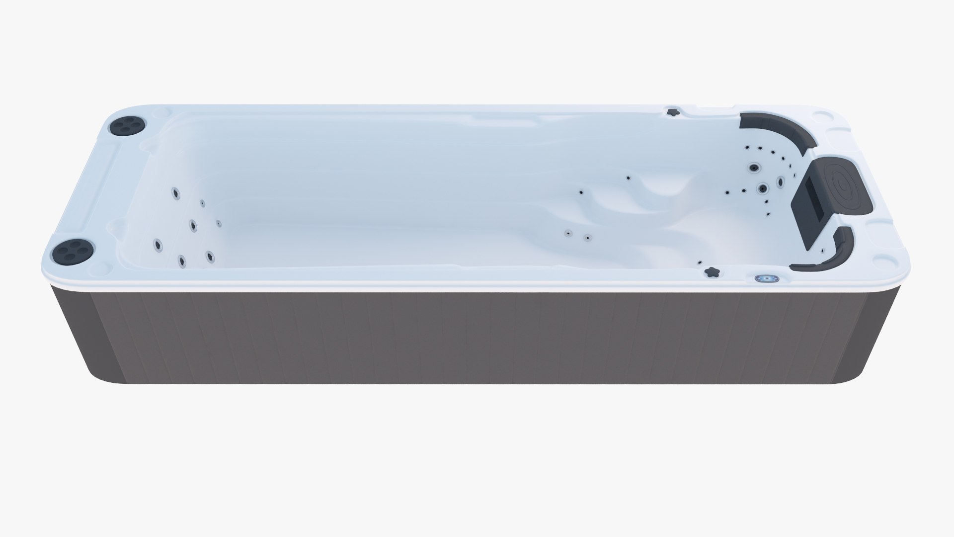 Swimspa With Spa And Swim Lane 3D Model - TurboSquid 2107719
