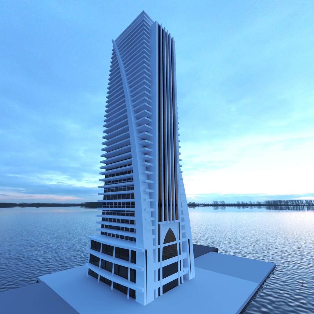 3D Tower - TurboSquid 1856794