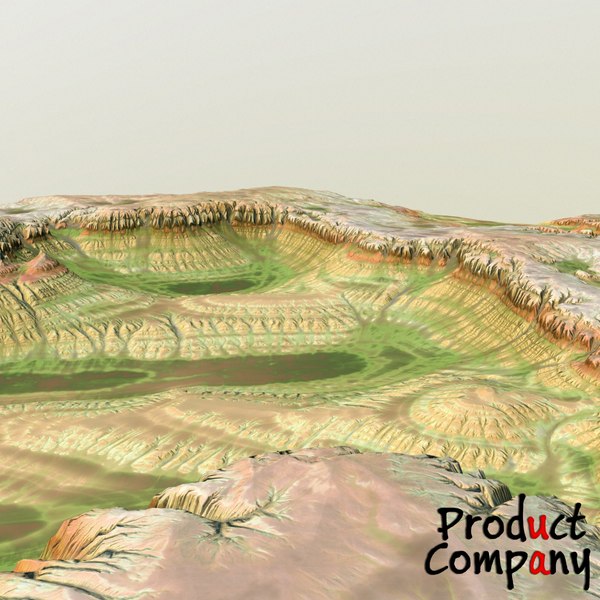 maya hills cliffs terrain