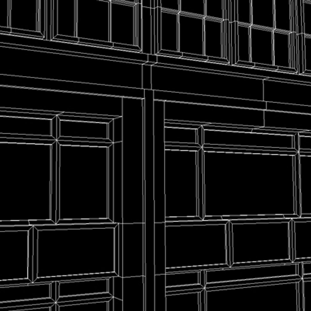 city building store - 3d max