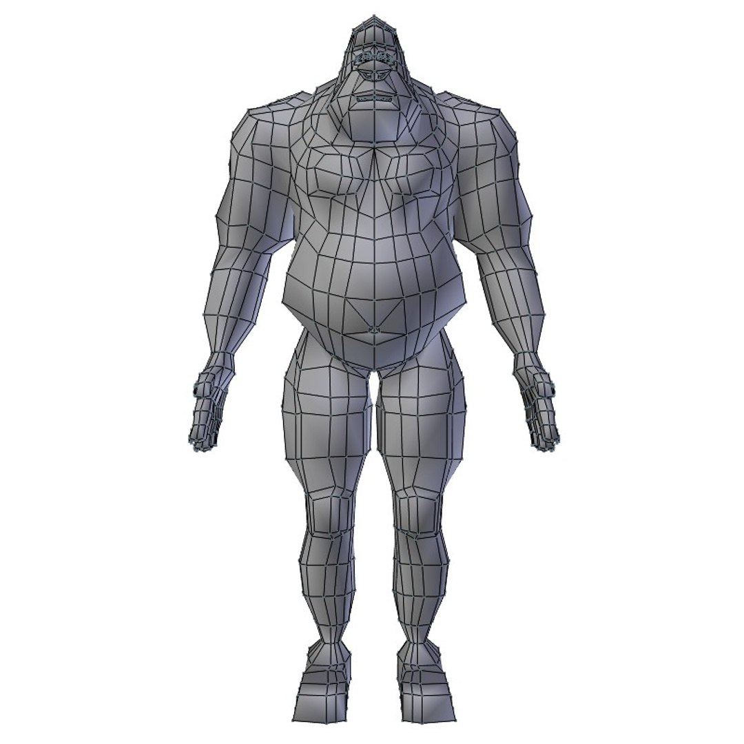 3d Cartoon Characters Model