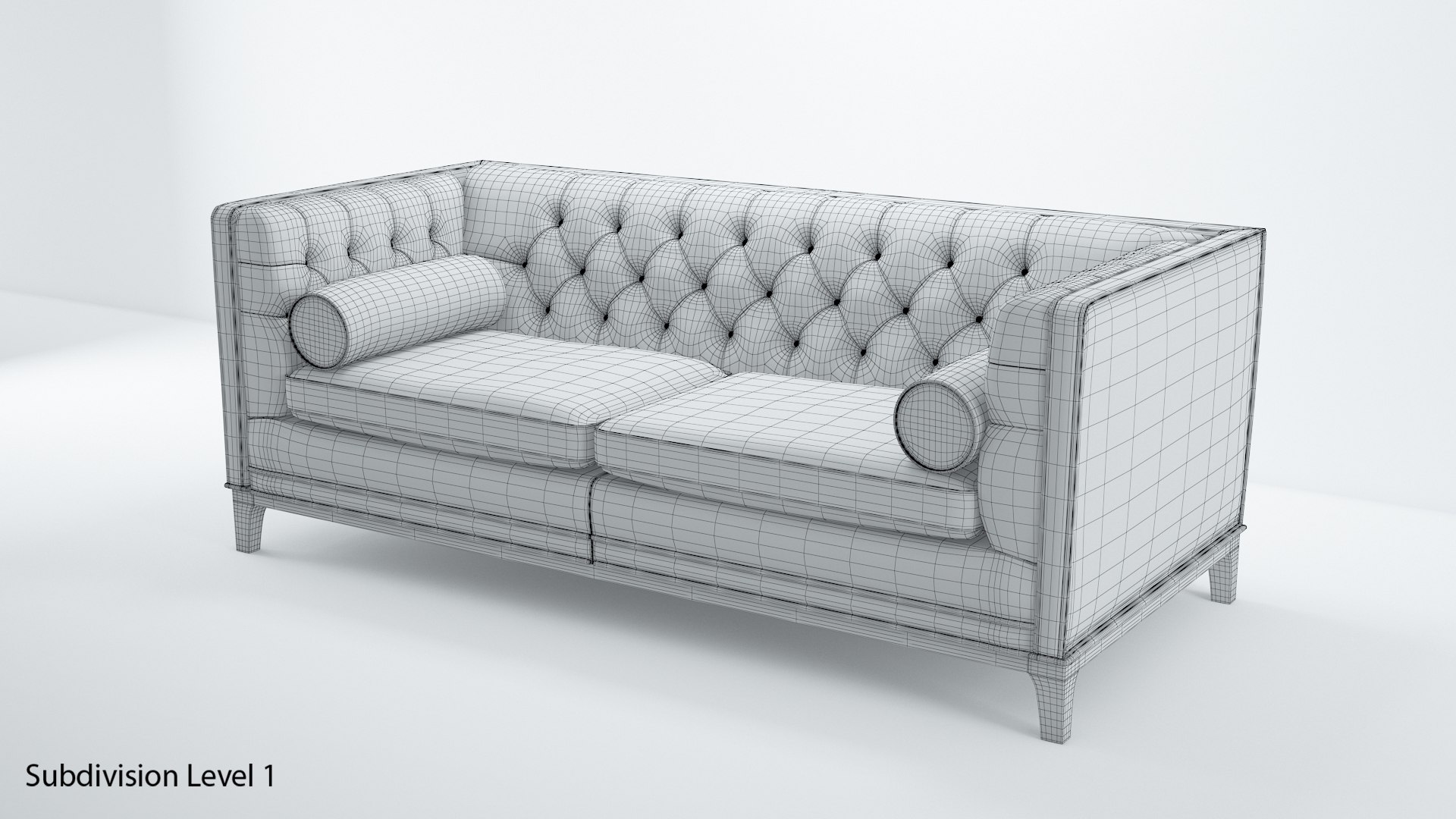 Ethan Allen Anderson Sofa 3D - TurboSquid 1955514