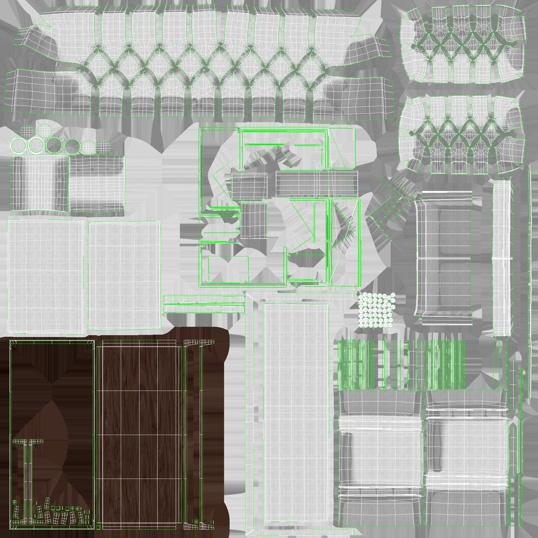 Ethan Allen Anderson Sofa 3D - TurboSquid 1955514