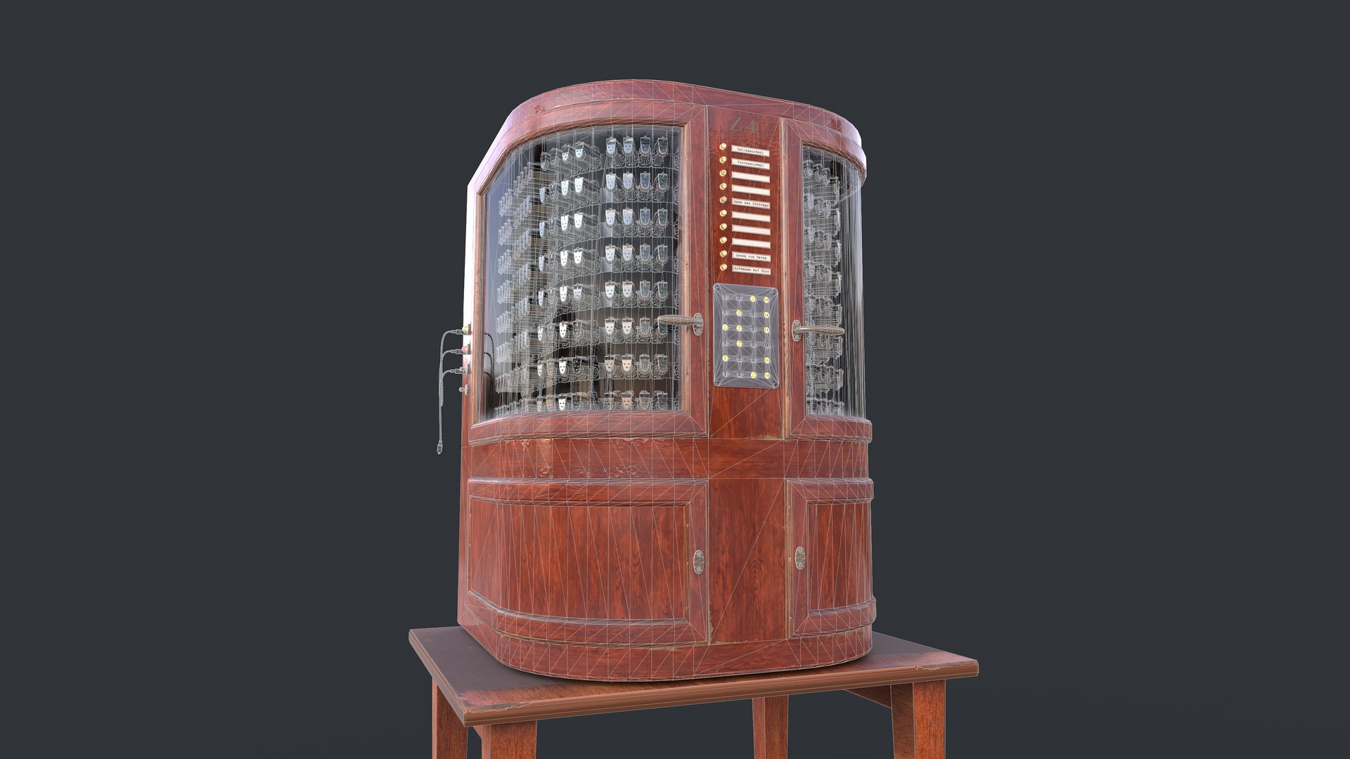 Old German computer 1940s 3D model - TurboSquid 2039689