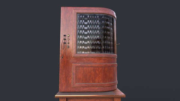 modelo 3d Old German computer 1940s - TurboSquid 2039689