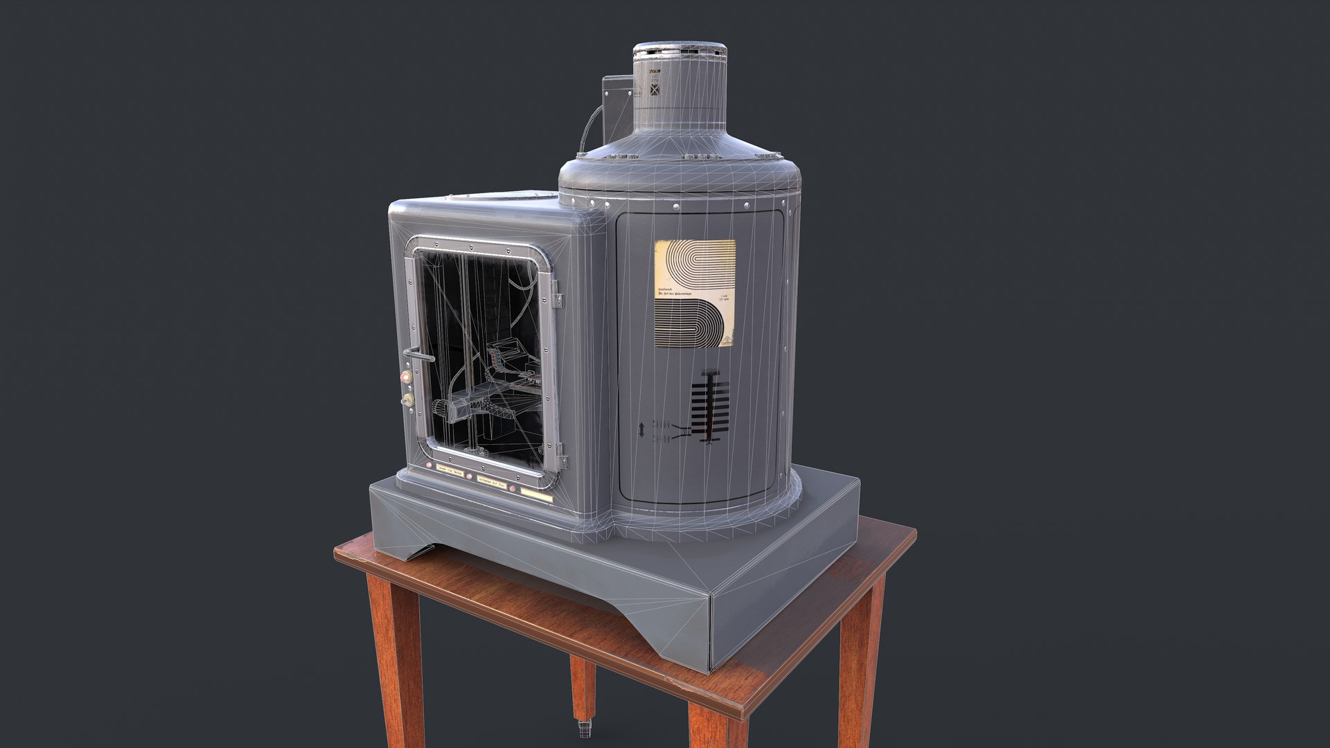 Old German Computer 1940s 3D Model - TurboSquid 2039689