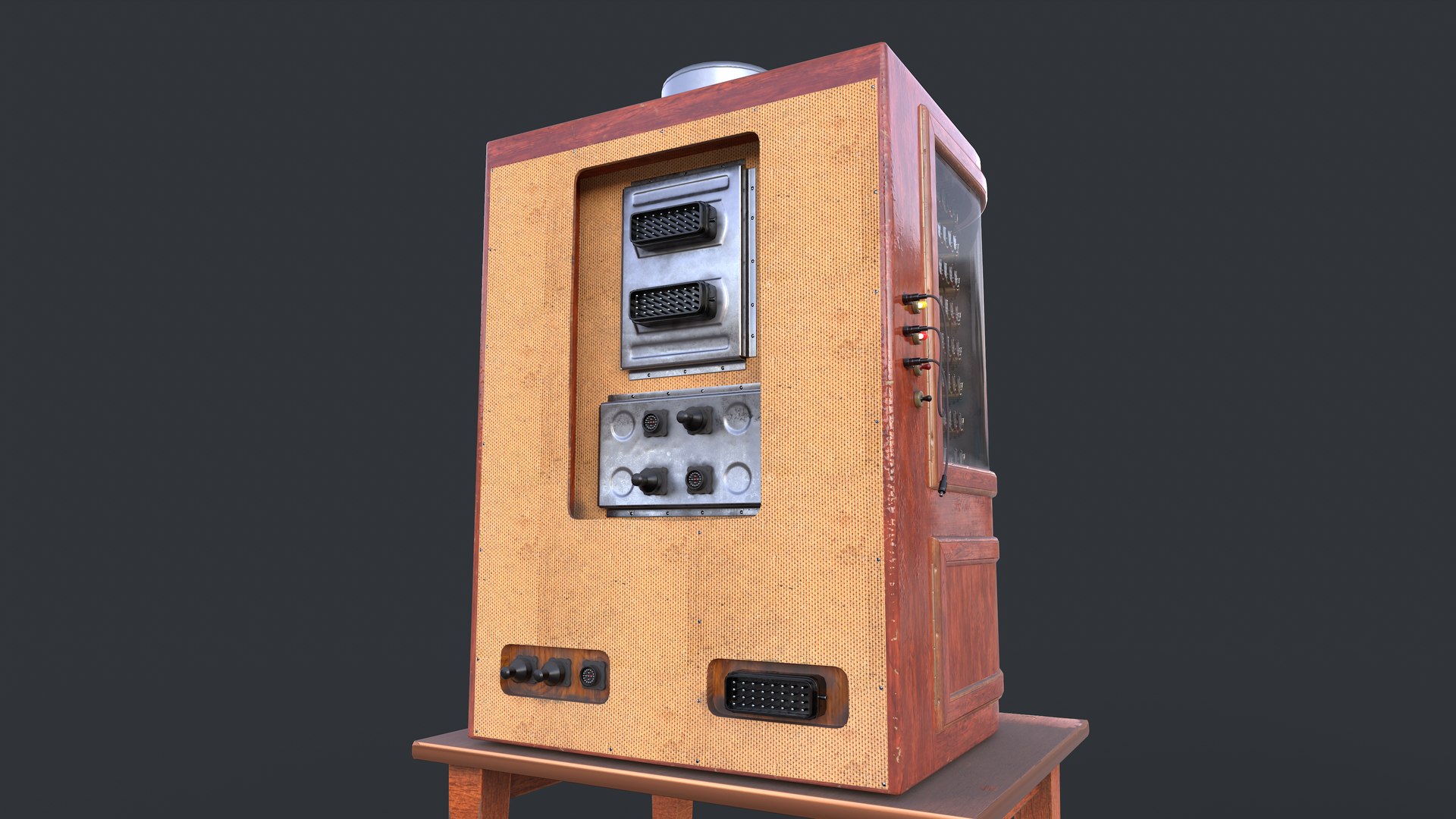 Old German computer 1940s 3D model - TurboSquid 2039689