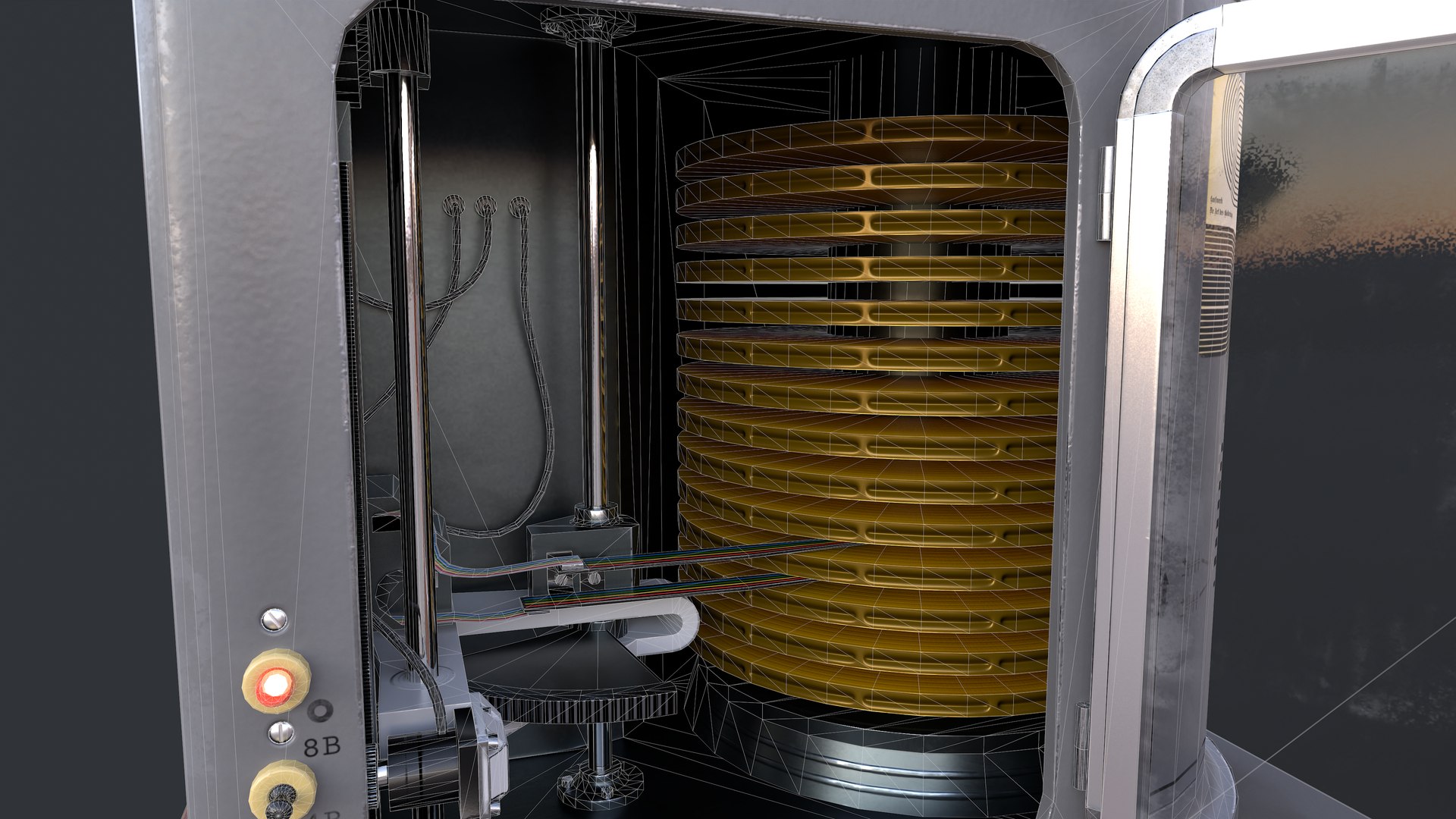 Old German Computer 1940s 3D Model - TurboSquid 2039689