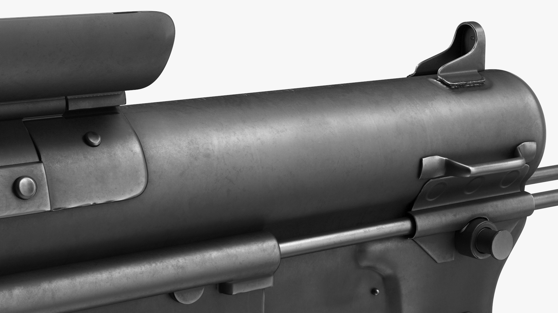 M3 Grease Gun Submachine Gun 45 Caliber 3D model - TurboSquid 1772286