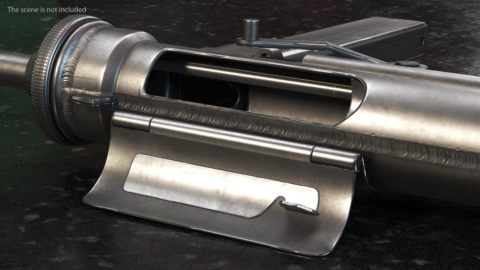 M3 Grease Gun Submachine Gun 45 Caliber 3D model - TurboSquid 1772286