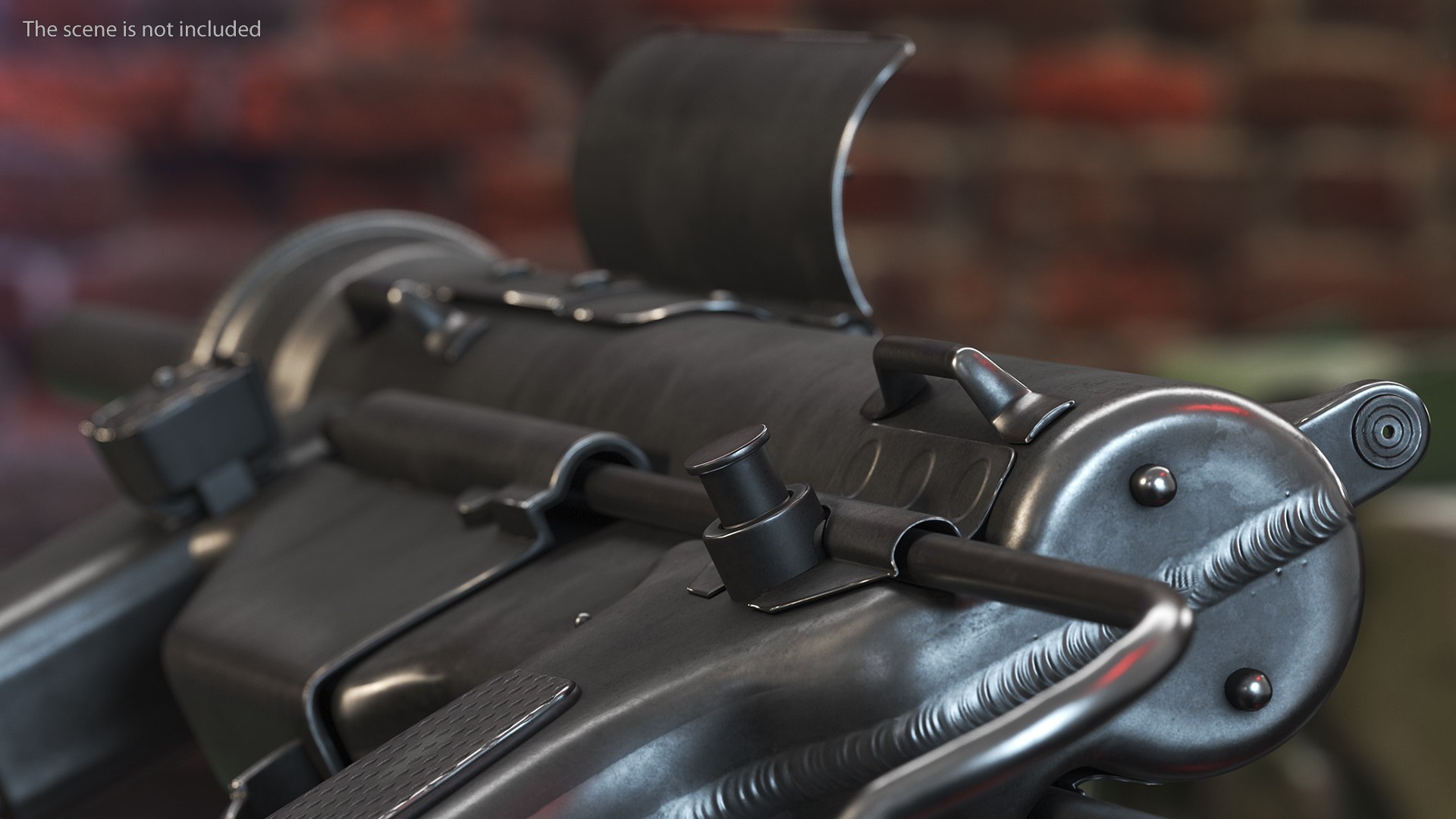 M3 Grease Gun Submachine Gun 45 Caliber 3D model - TurboSquid 1772286