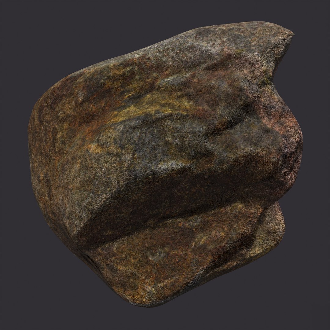 3D River Rock Model - TurboSquid 1298137
