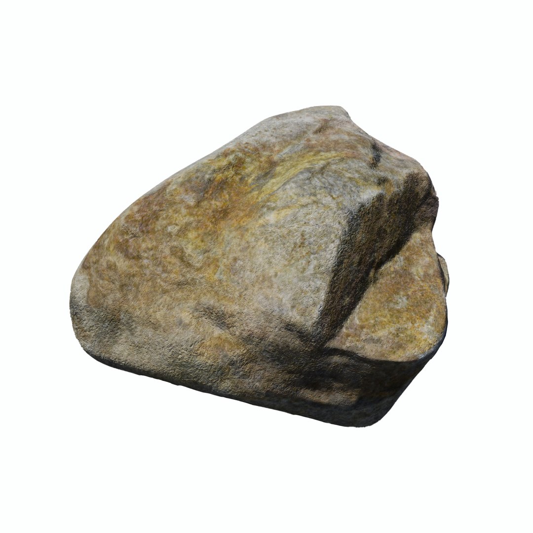 3D River Rock Model - TurboSquid 1298137