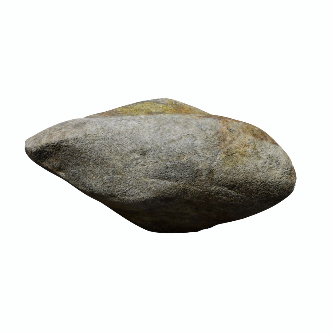 3D River Rock Model - TurboSquid 1298137