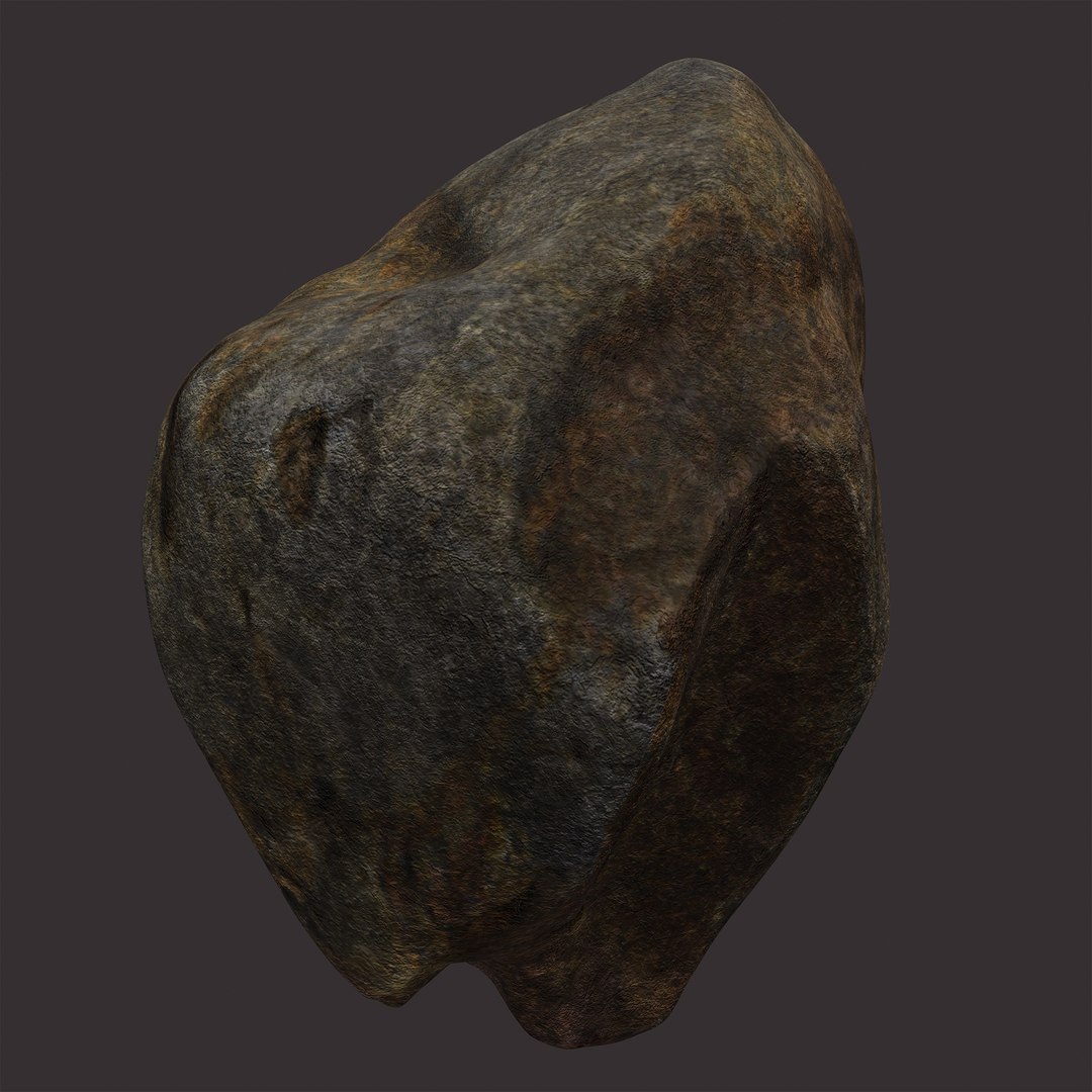 3D River Rock Model - TurboSquid 1298137