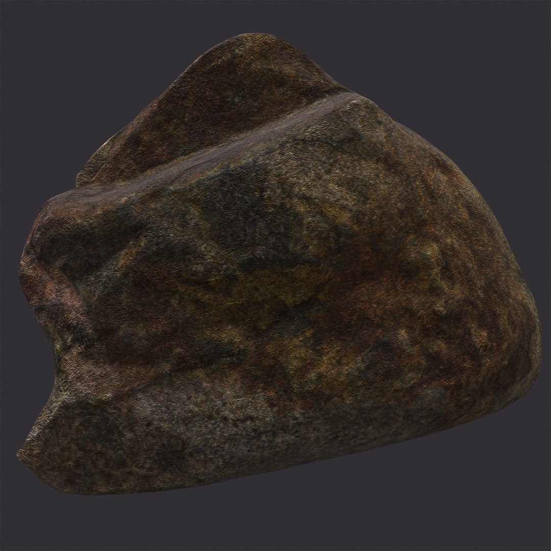 3D River Rock Model - TurboSquid 1298137