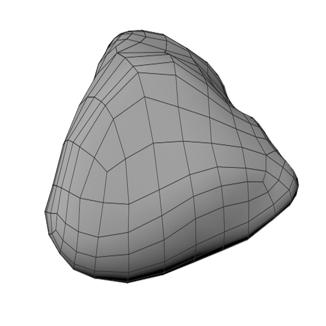 3D River Rock Model - TurboSquid 1298137