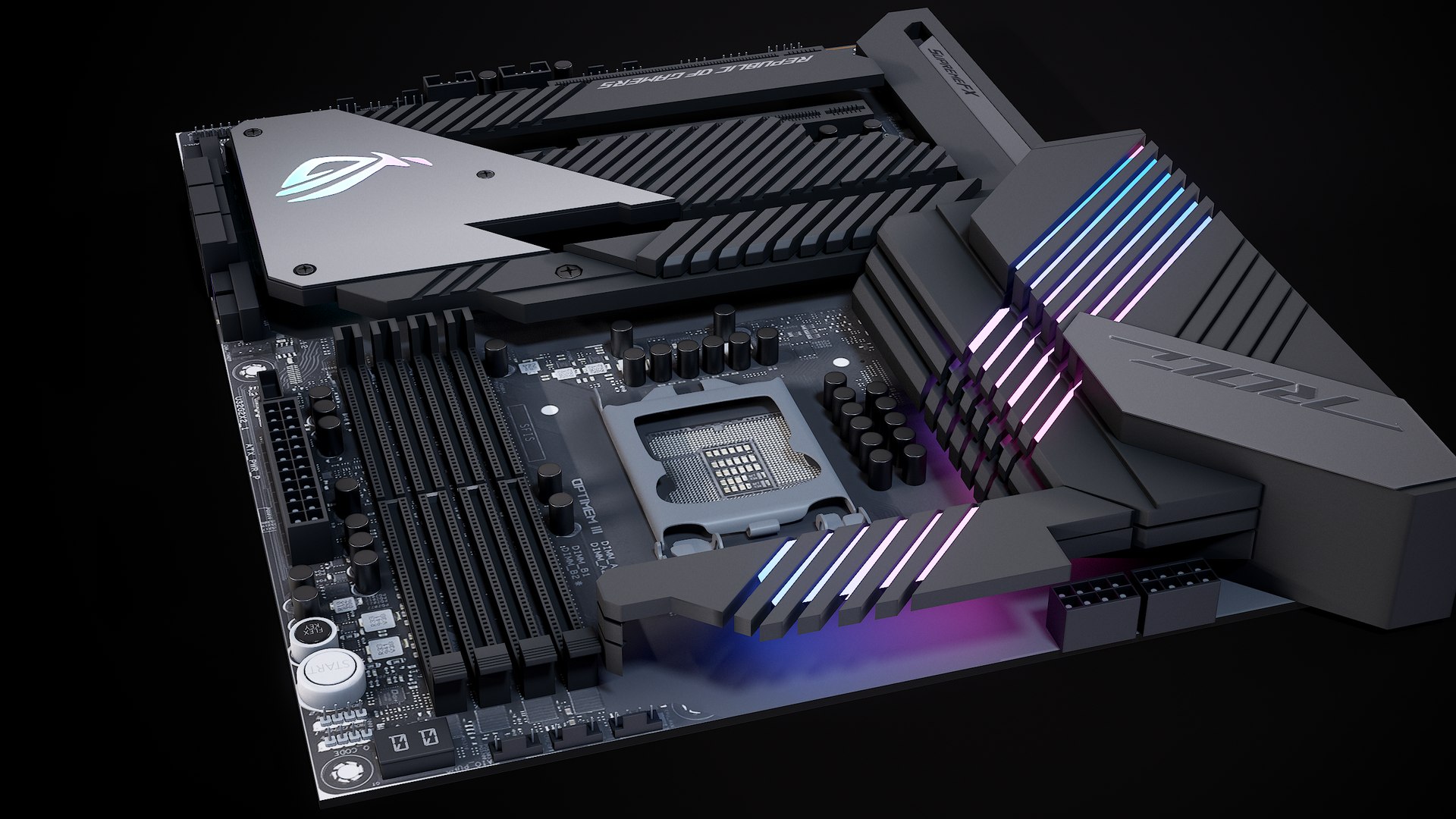 3D Model Asus Rog Maximus Xiii - TurboSquid 1708651