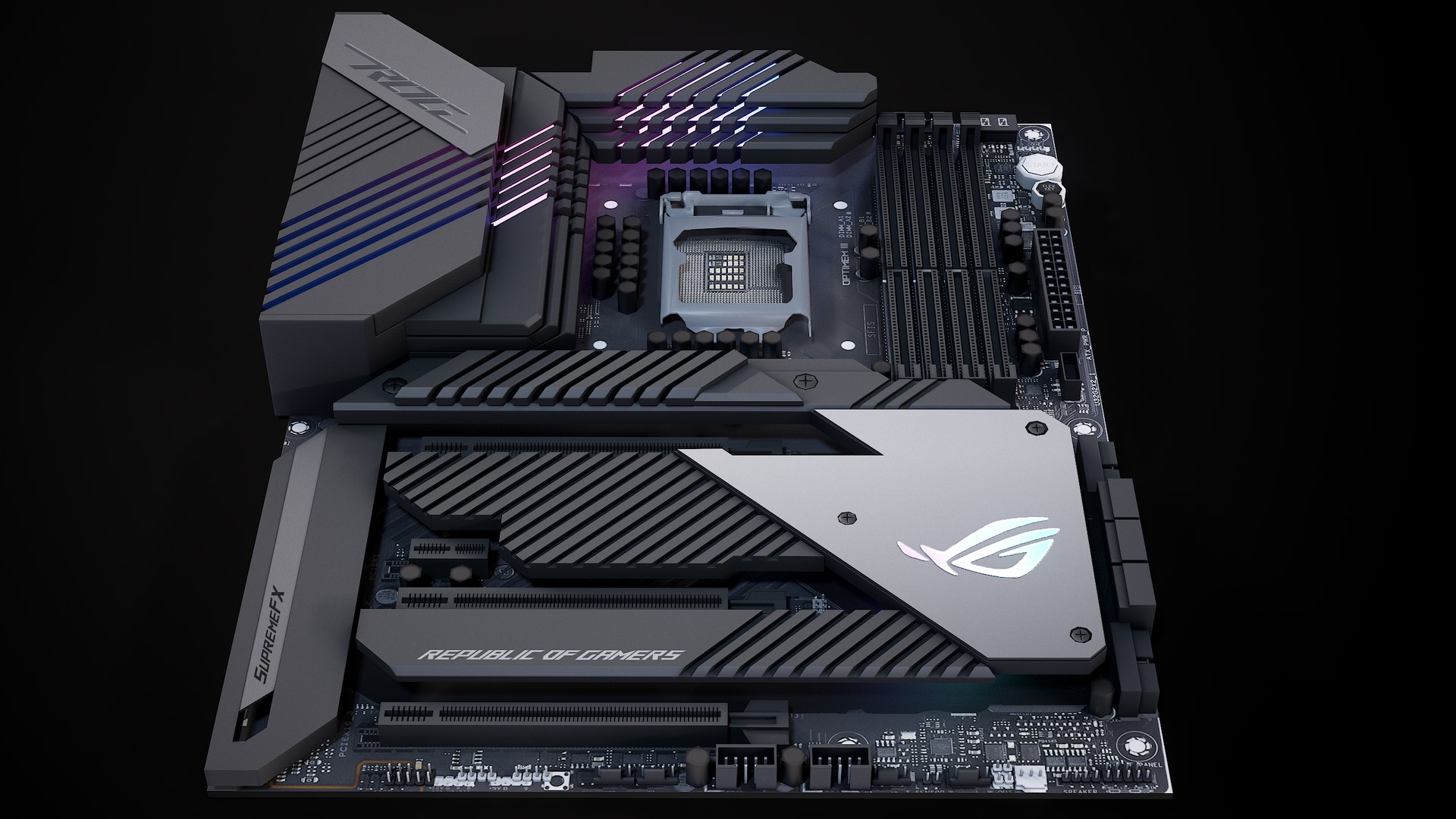 3D Model Asus Rog Maximus Xiii - TurboSquid 1708651
