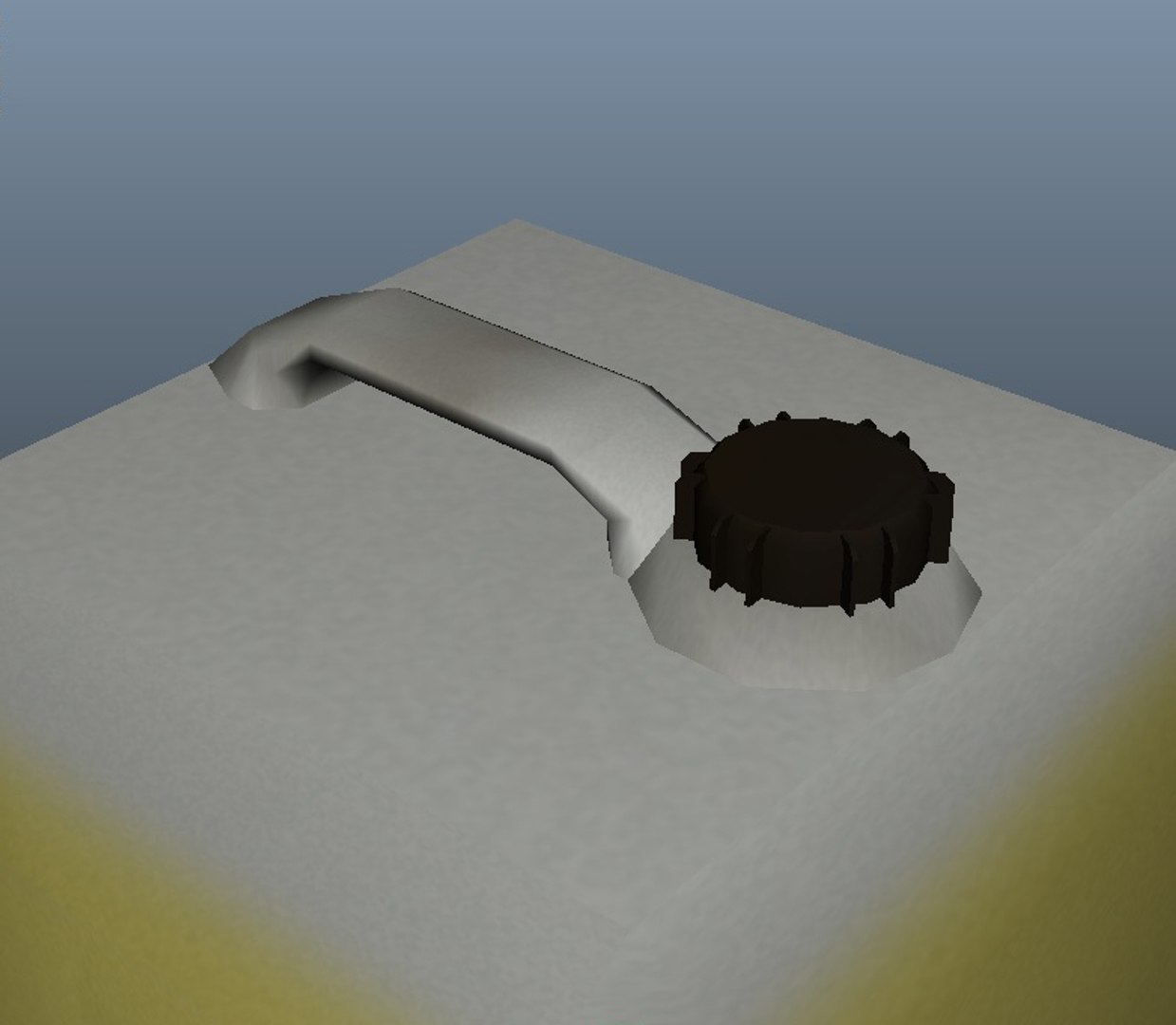 Plastic Chemical Container 3d Model