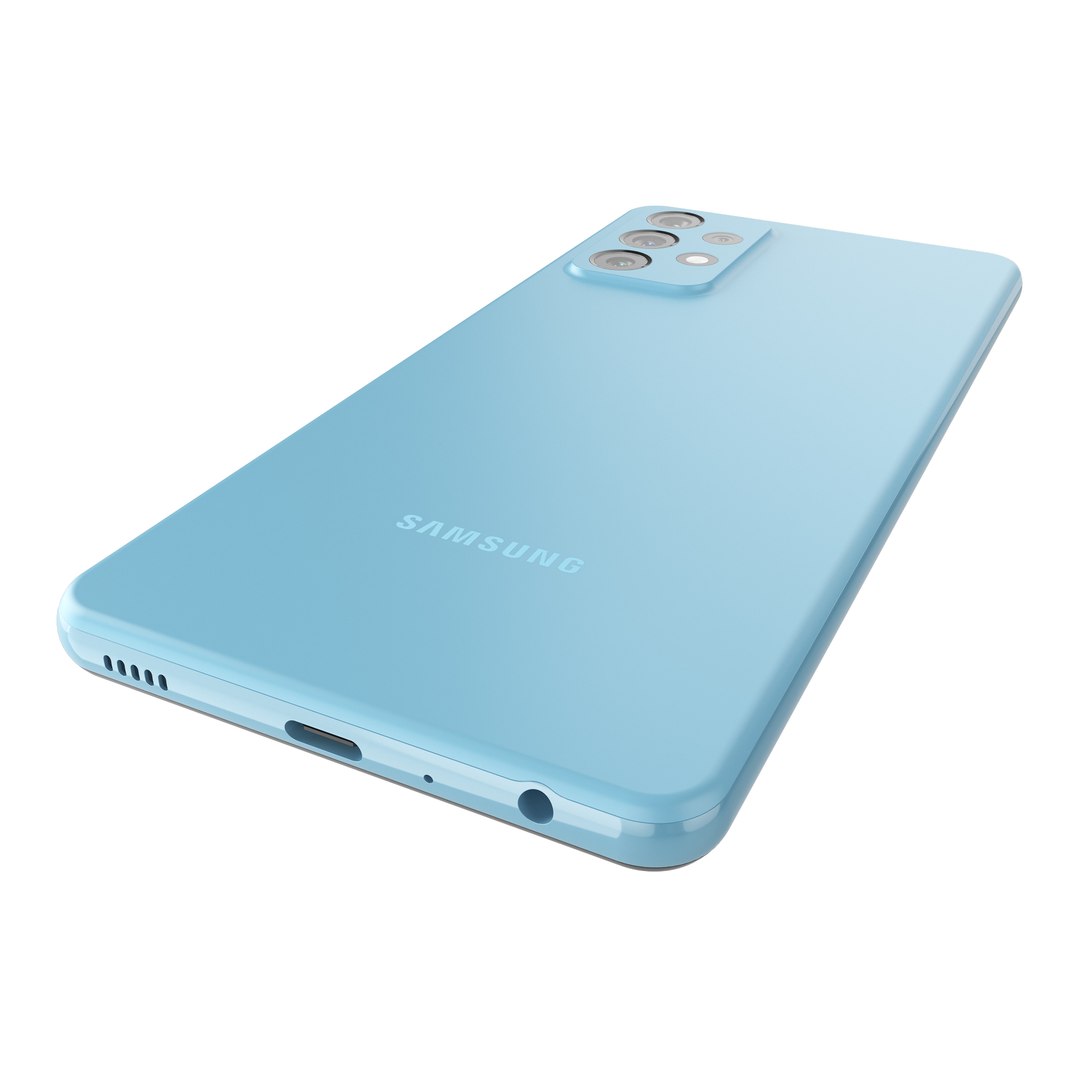 3D Samsung Galaxy A72 Model - TurboSquid 1710665