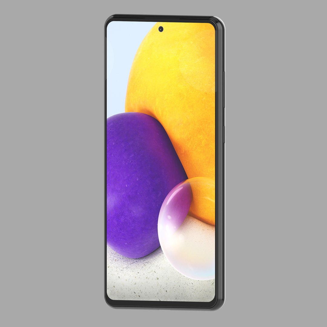 3D Samsung Galaxy A72 Model - TurboSquid 1710665