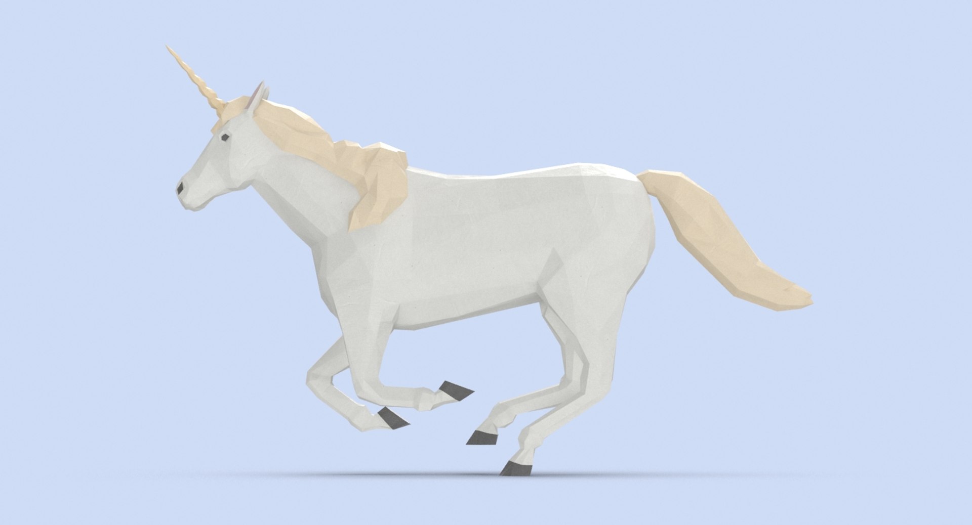 3D Unicorn---running - TurboSquid 1246668
