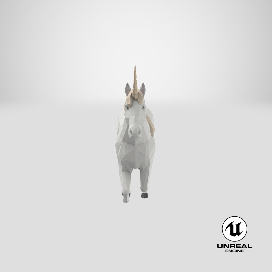 3D unicorn---running - TurboSquid 1246668