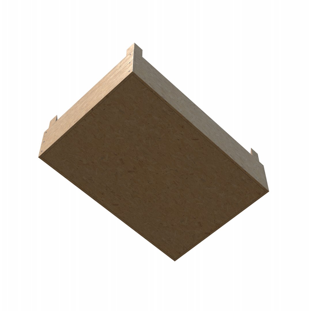 Potato Wood Crate 3D Model - TurboSquid 2488835
