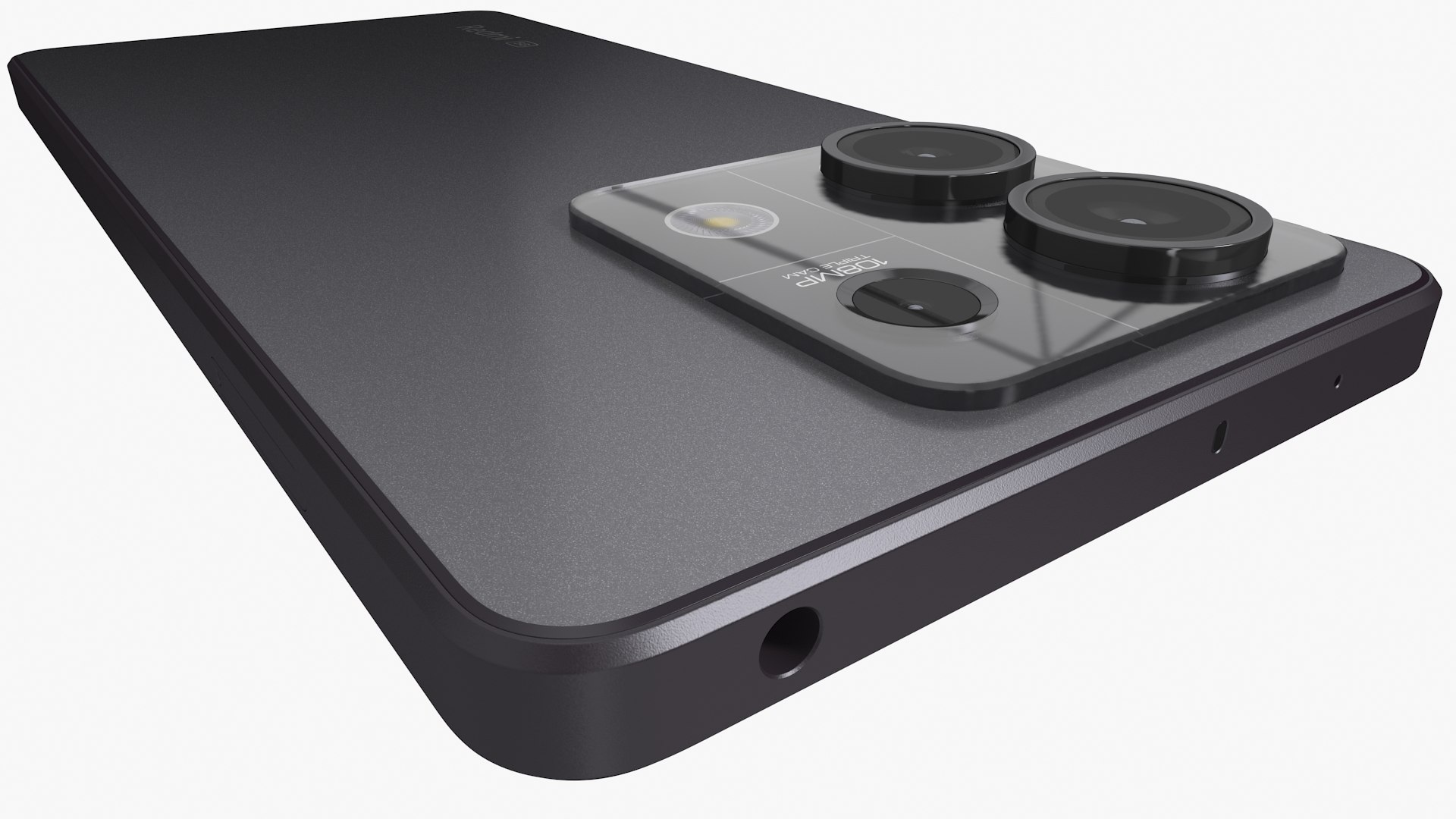 Xiaomi Redmi Note 13 5G Black 3D Model - TurboSquid 2181010