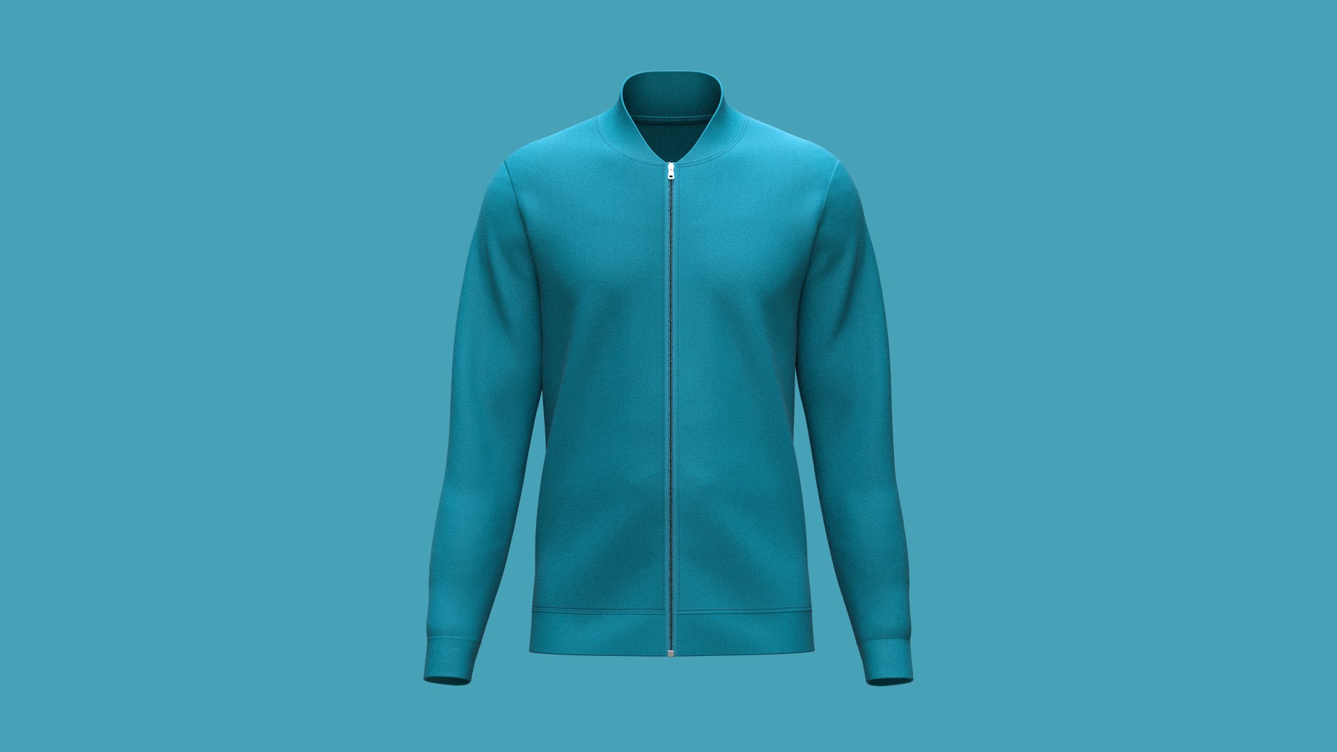 High-quality knitted Jacket with Rib model - TurboSquid 1950342