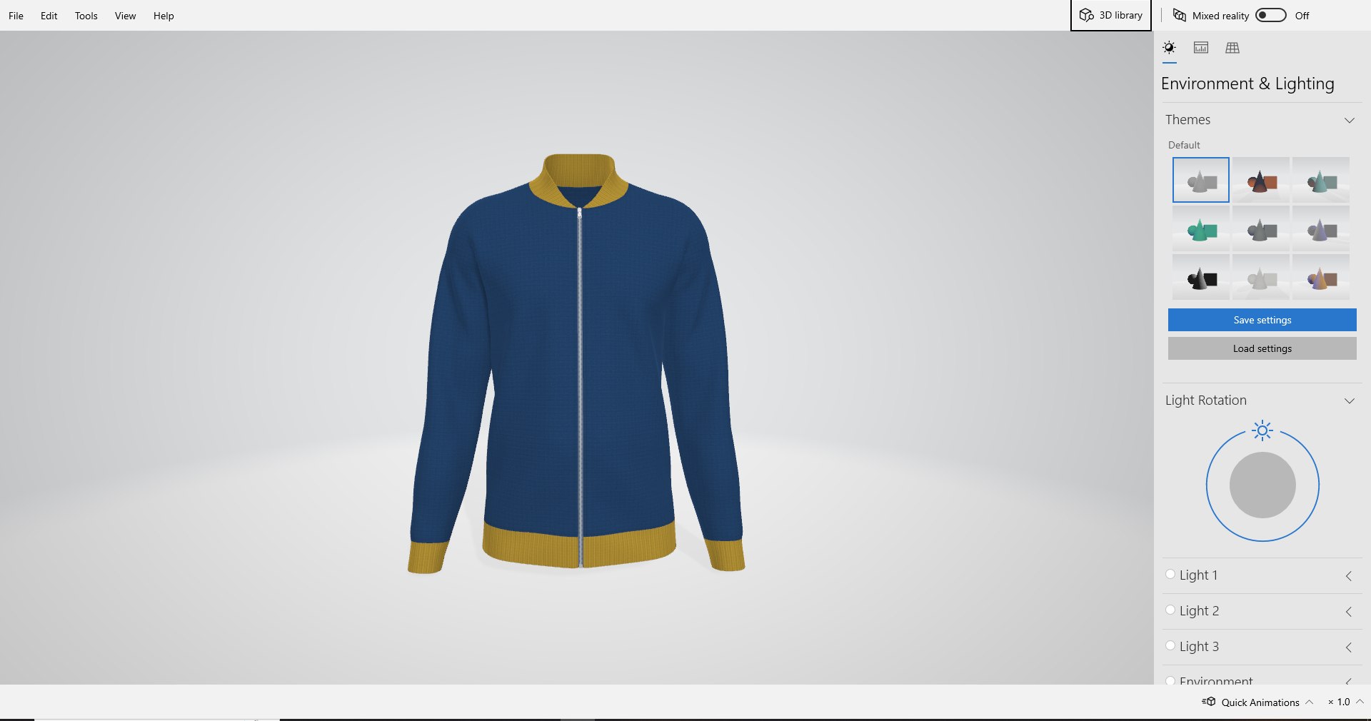 High-quality knitted Jacket with Rib model - TurboSquid 1950342