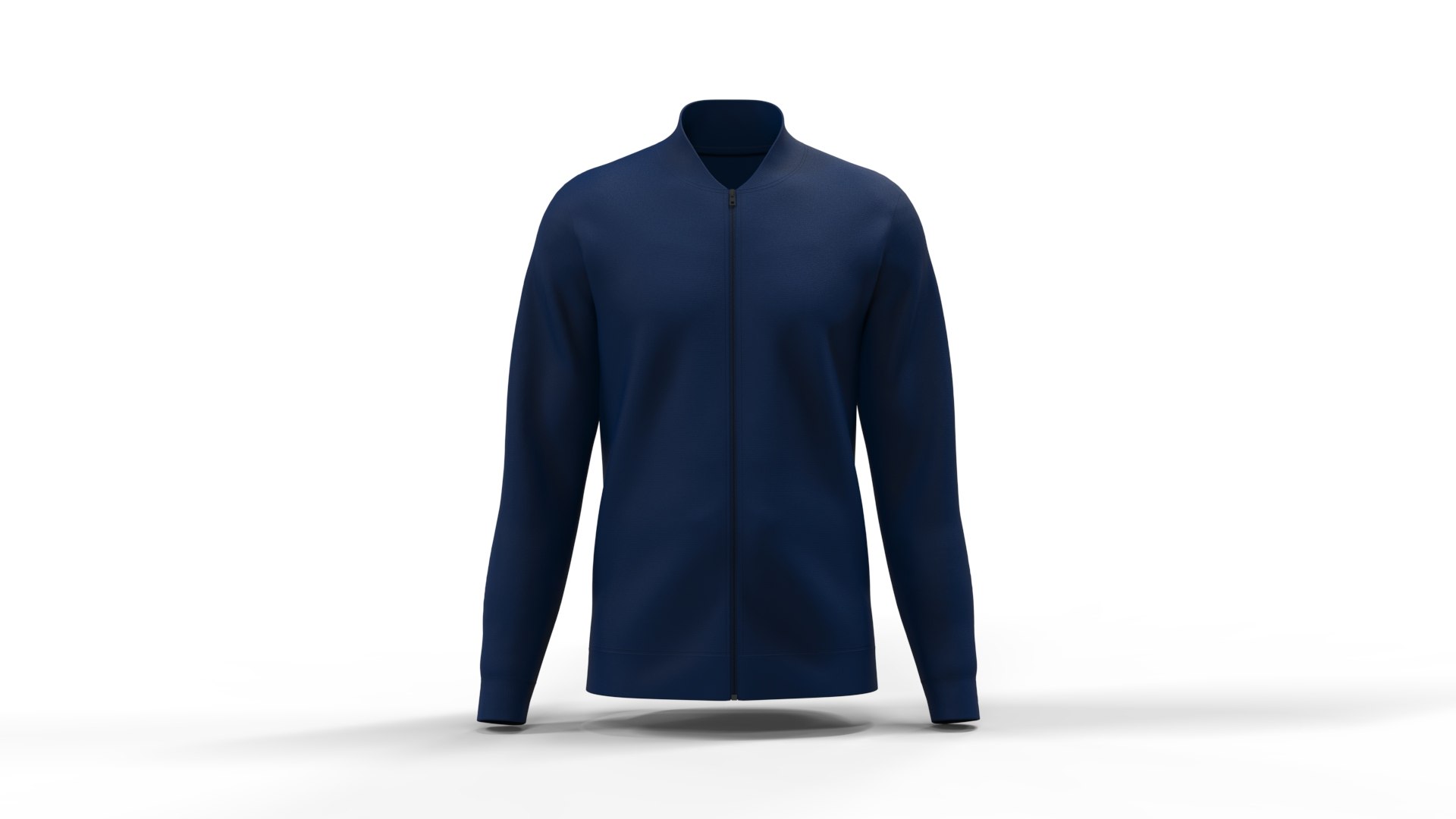 High-quality knitted Jacket with Rib model - TurboSquid 1950342