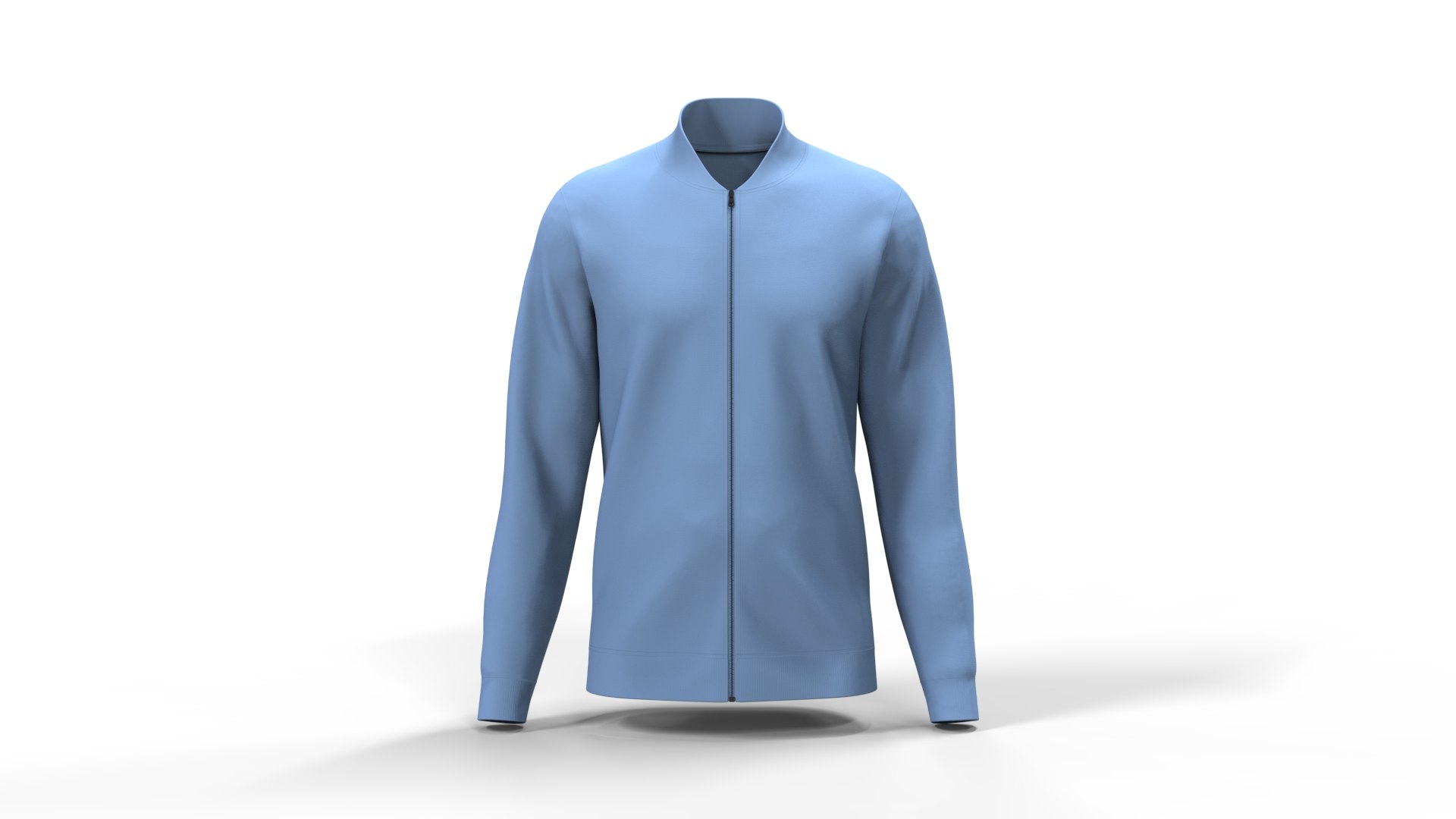 High-quality knitted Jacket with Rib model - TurboSquid 1950342
